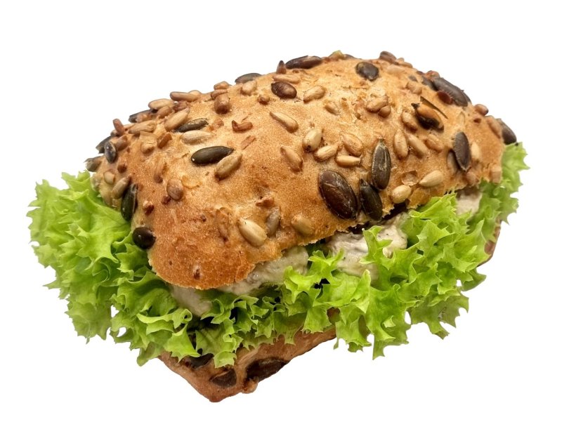 Kanpaka z pastą z łososia