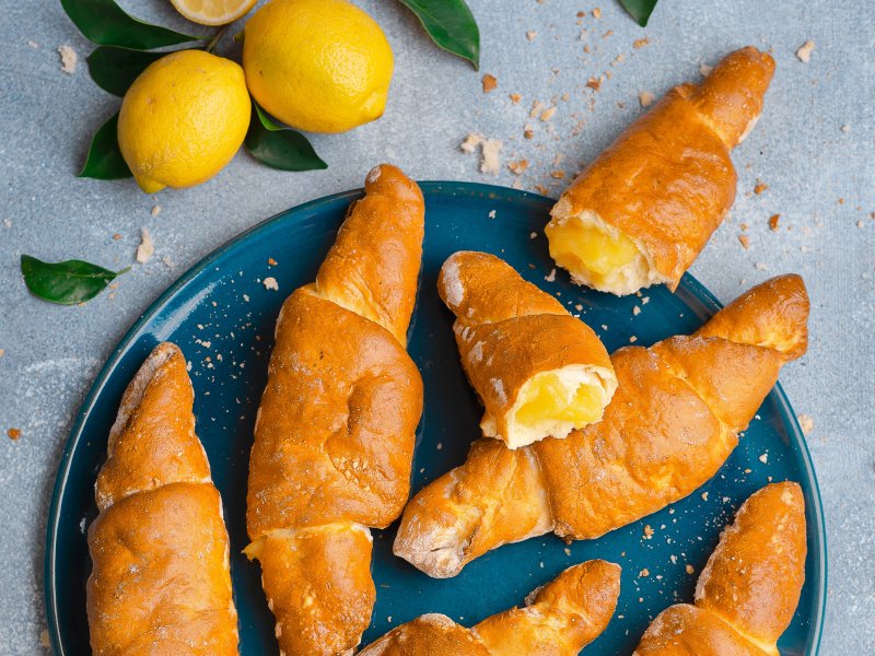 BEZGLUTENOWY Rogalik Cytrynowy 120g